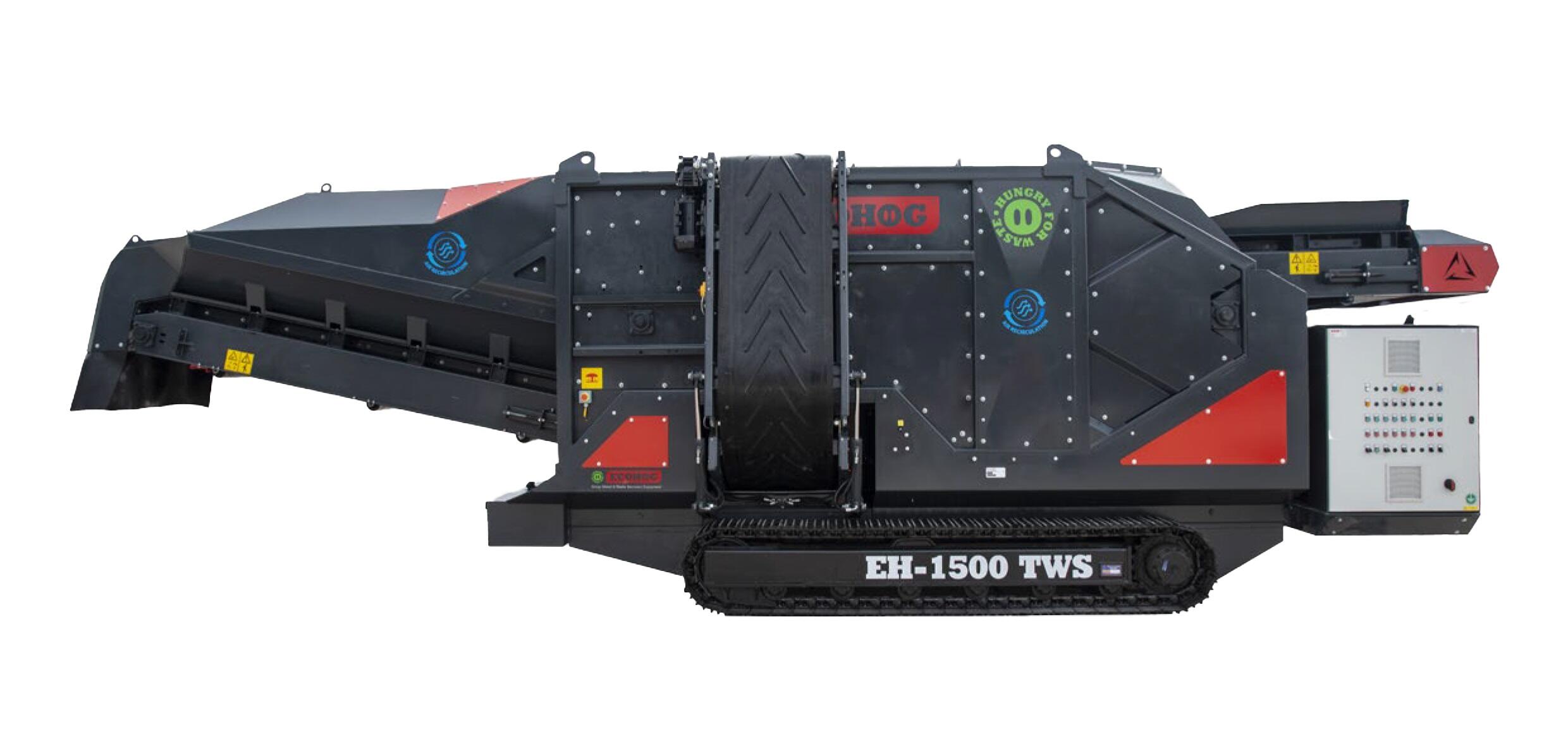 自走式軽量物・重量物・鉄(磁性物)3種選別機 EH-1500 TWS EcoHog Ltd. | 伊藤忠マシンテクノス